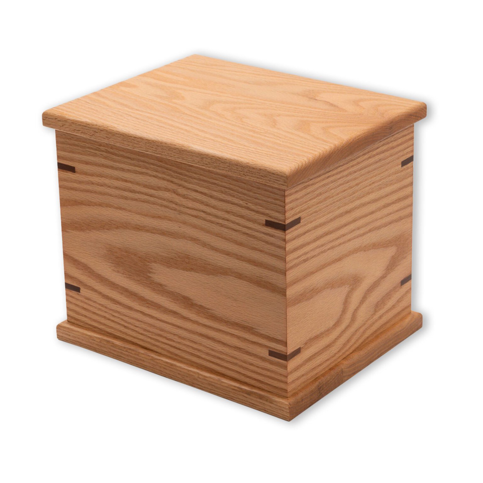 Signature Red Oak Companion Cremation Urn - Maple Nail Cremation Urns